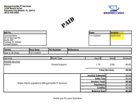 Purchase Order Pre/Suffix - Visionary 360's End-of-Year Guides